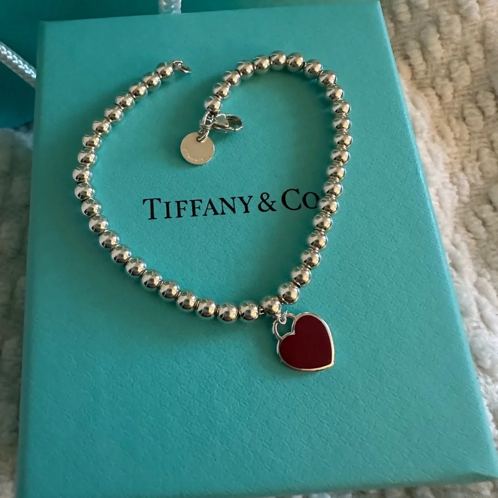 Tiffany Bracelet Red Heart